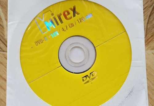 Чистые dvd-r диски Mirex