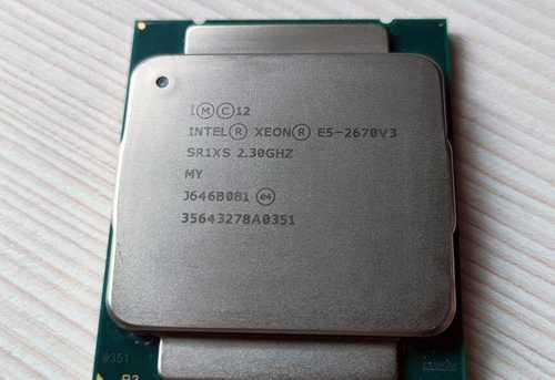 Xeon E5 2670v3 "SR1XS"