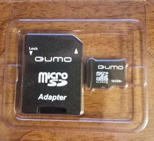 Карта памяти MicroSD Qumo 16Gb