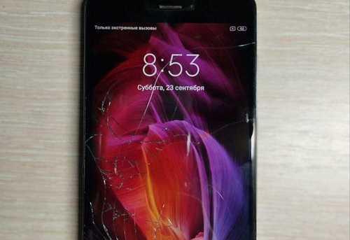 Телефон Xiaomi redmi note 4x на запчасти