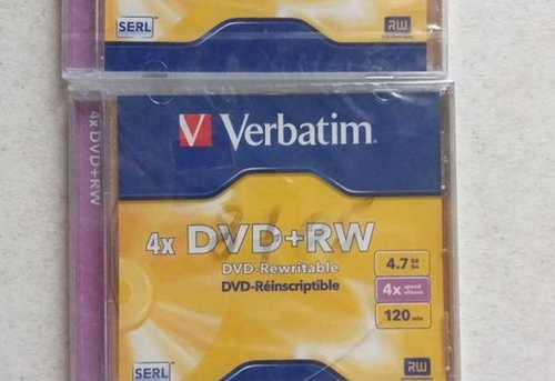 Dvd-rw Verbatim, 2 шт