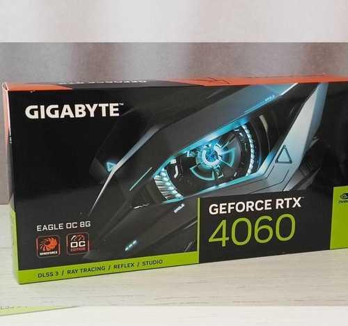 Видеокарта Gigabyte RTX 4060 eagle OC 8 гб