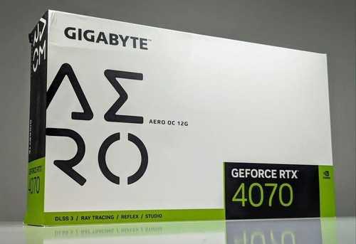 Gigabyte GeForce RTX 4070 aero OC 12GB
