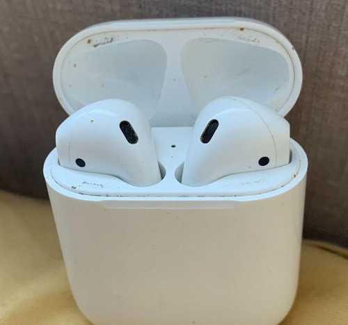 Беспроводные наушники apple airpods 1 оригинал