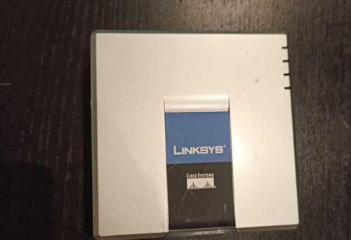 Voip шлюз Linksys spa2102