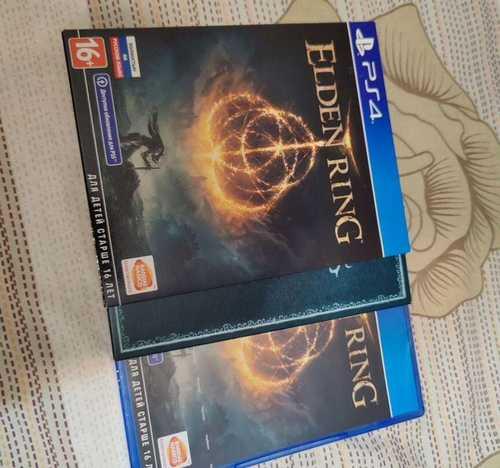 Elden ring и nioh 2 диски ps4