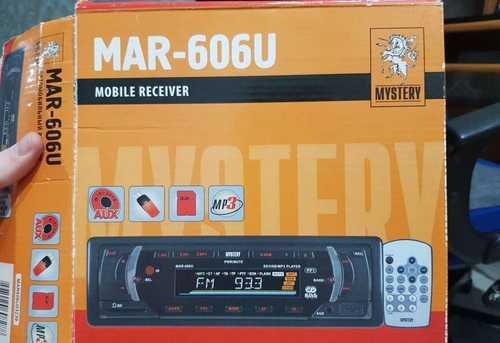 Автомагнитола Mystery MAR-606U USB,AUX,SD,FM radio