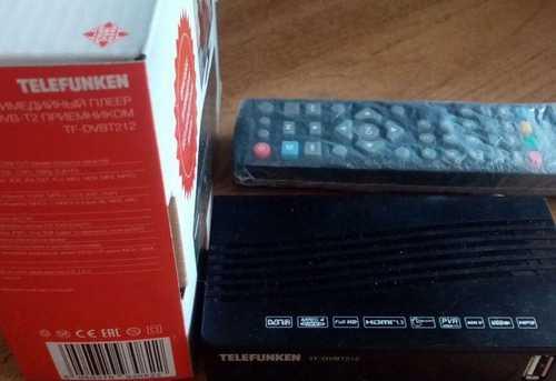 Telefunken DVB-T2 TF-dvbt212 TV-приставка