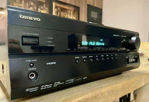 Ресивер Onkyo TX SR 507 + колонки Onkyo D7 BX