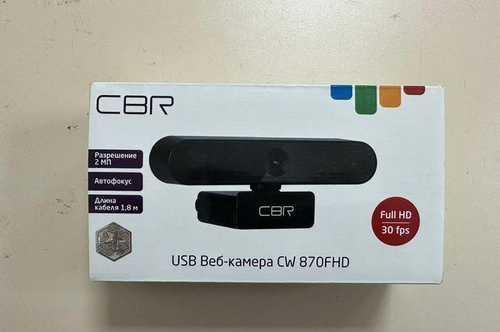 Usb веб камера cbr cw870fhd