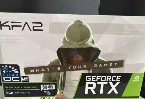 Видеокарта KFA2 GeForce RTX 3070 гарантия