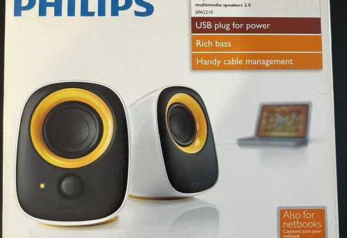 Запечатанные Акустические колонки philips spa2210