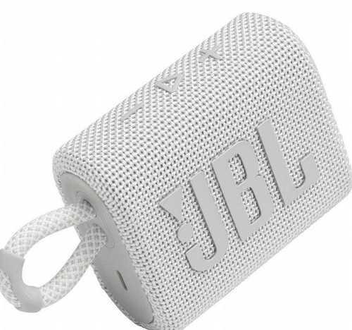 Портативная колонка JBL Go 3 White (jblgo3WHT)