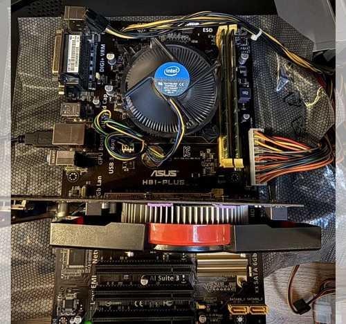 Комплект Intel (проц,озу,плата)
