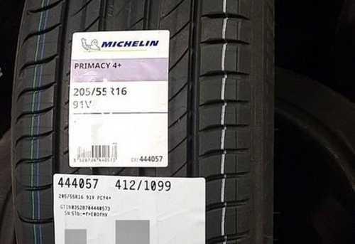 Новая Michelin 205/55 R16 Primacy 4 plus