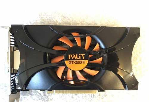Видеокарта Palit GeForce gtx560ti
