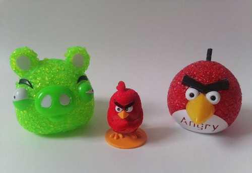 Angry birds сувениры светильники и фигурка