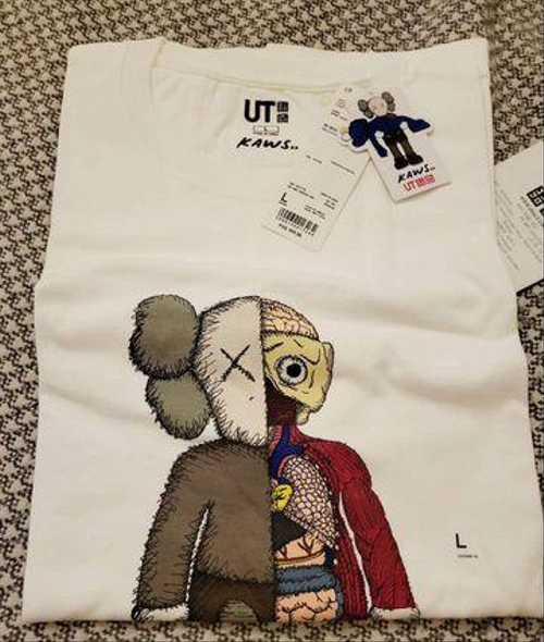 Футболка uniqlo kaws новая