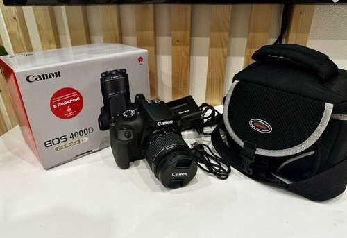 Зеркальный фотоаппарат Canon eos 4000d kit