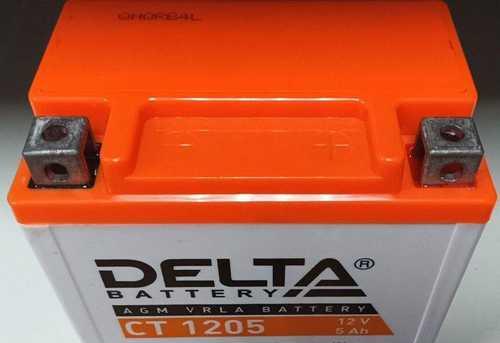 Аккумулятор delta AGM 1205 5Ач(сам)