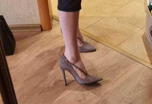 Туфли женские замшевые 40 размер
