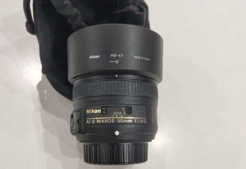 Nikon AF-S 50mm 1:1.8G