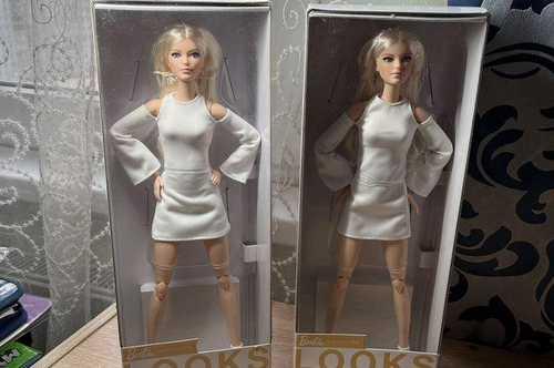 Кукла Barbie Looks (Барби) платиновая блондинк