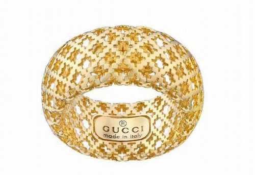 Золотое кольцо gucci