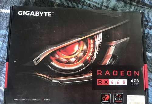 Видеокарта gigabyte radeon rx 460 4gb