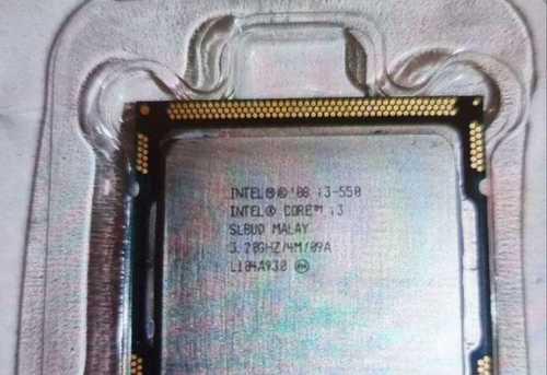 Процессор Процессор Intel i3-550 2 ядра 4 потока
