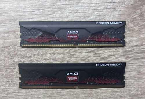 Оперативная память ddr4 16gb 3200 AMD Radeon