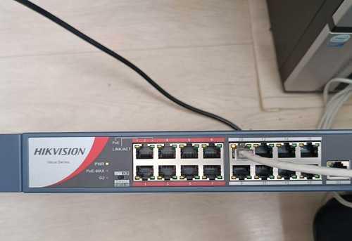 Коммутатор Hikvision DS-3E0318P