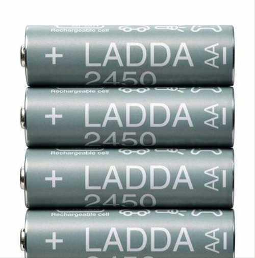 Аккумуляторные батарейки аа ladda IKEA 2450