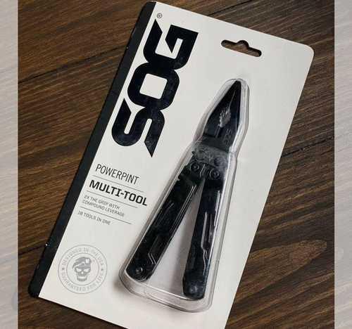 Мультитул SOG, PP1002 Powerpint Black