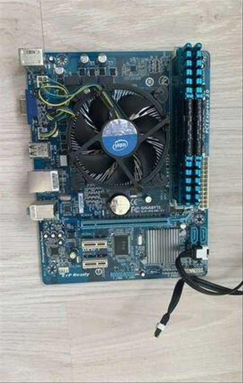 Связка lga1155 H61M + g530 + 8gb +1tb