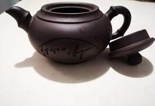 Чайник китайский из исиньской глины, новый