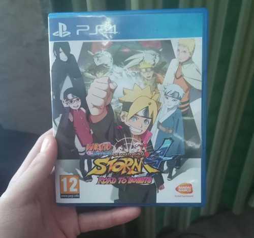 Диски на ps4 naruto