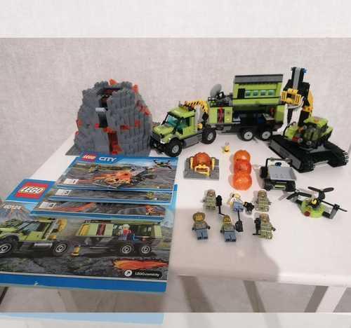 Lego city 60124 База исследователей вулканов