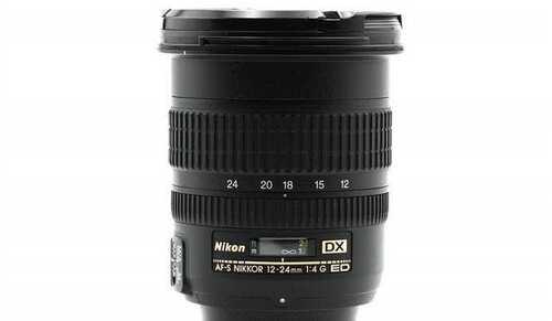 Объектив комиссионный Nikon 12-24mm f/4G ED-IF AF
