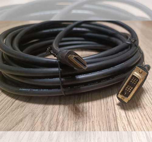 Кабель hdmi-DVI 10м