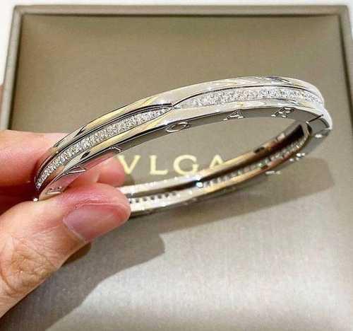 Золотой браслет Bvlgari 32 гр 1.7 ct