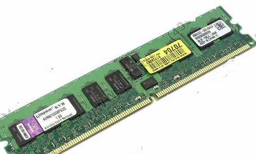 Оперативная память 2Gb kingston kvr667d2d8p5/2g