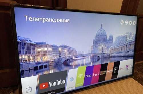 Топовый LG 50"(127см) 4K, HDR, AlThinQ, WebOs