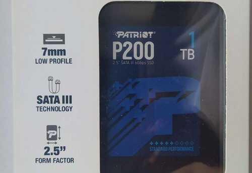 Новый ssd 1tb patriot