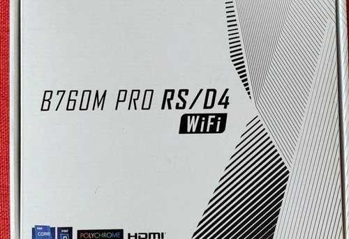 Материнская плата ASRock B760M Pro RS/D4 WiFi