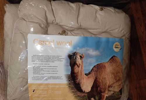 Новое зимнее 1,5-одеяло верблюжья шерсть