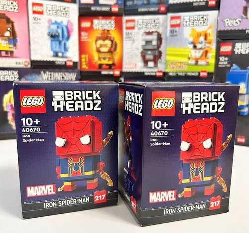 Lego 40670 - BrickHeadz - Iron Spider-Man