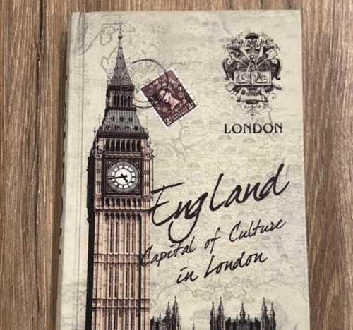 Блокнот (записная книжка) England, London