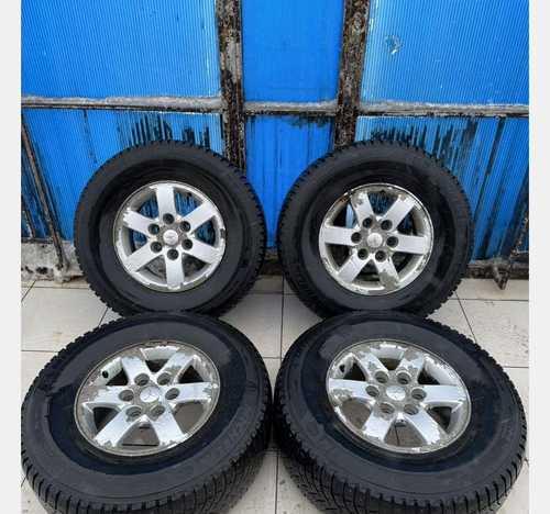 Зимние колёса Michelin на Pajero