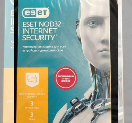 Eset nod32 internet security 3 года 3 устройства